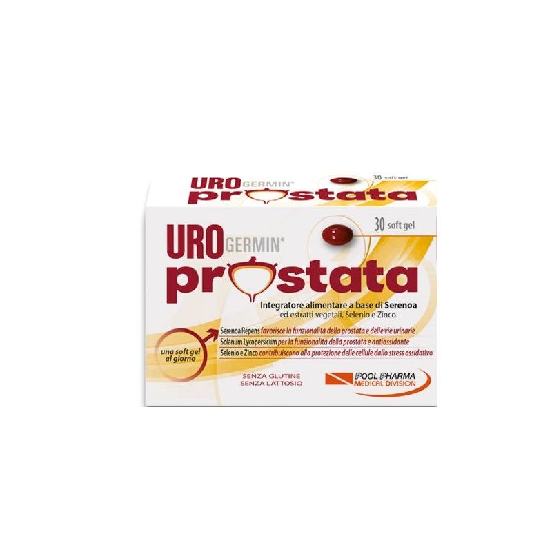 UROGERMIN PROSTATA 30 SOFTGEL - Erboristeria e Integratori - Brava Farmacia